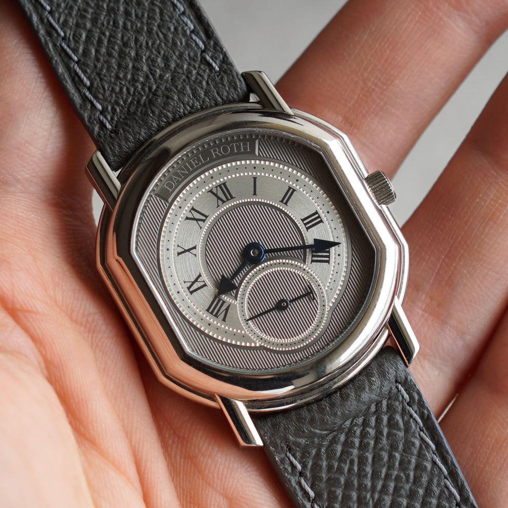 Daniel Roth Seconds at 6 O'Clock, White Gold – SWISS HOURS