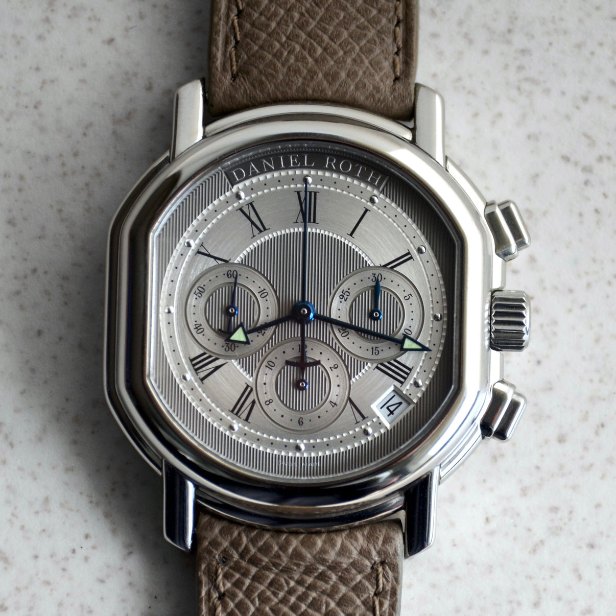 Daniel Roth Masters Chronograph Numero Series Silver Dial, Steel, Ref ...